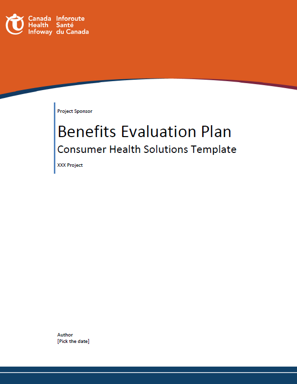 Benefits Evaluation Plan Consumer Health Solutions Template | Canada ...