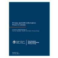 Privacy and EHR Information Flows in Canada, Version 2.0 | Canada ...